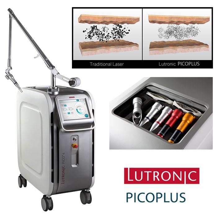 PicoPlus Lutronic Laser (Full Version) with 5 handpieces by Cynosure ...